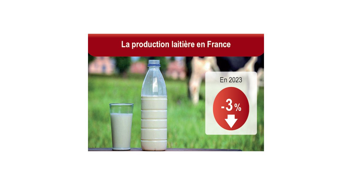 Le lait se tarit en France - Le Journal du Palais