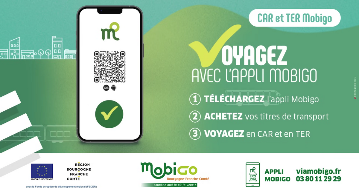 Une mobilité moderne et connectée avec l'Appli Mobigo